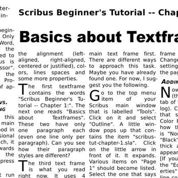 Scribus Templates - KDE Store