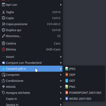 Dolphin Service Menus - KDE Store