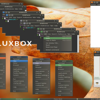 Fluxbox Desktop