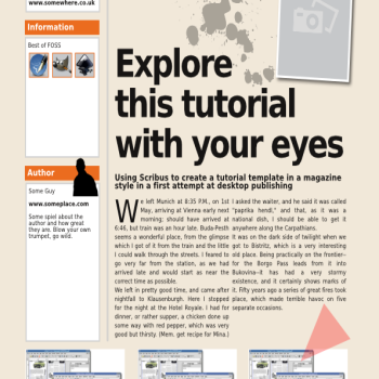Scribus Templates - KDE Store