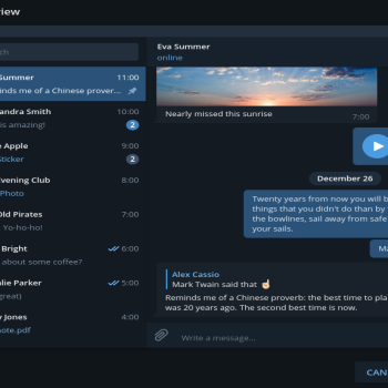 Telegram Themes - KDE Store