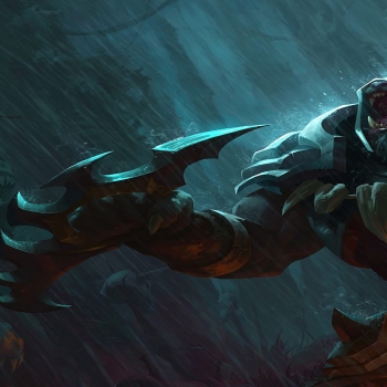 Headhunter Rengar Splash Art