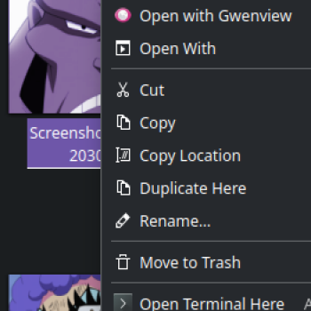 Dolphin Service Menus - KDE Store