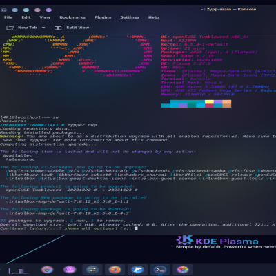 Kde-Story-Blur-Blue-Dark-Konsole - KDE Store