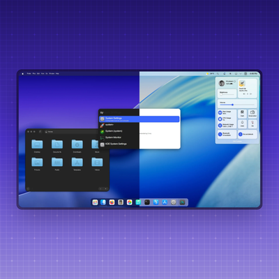 Transform KDE Plasma 6 Look Like macOS - KDE Store