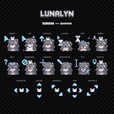 Ellen Joe Cursor - KDE Store