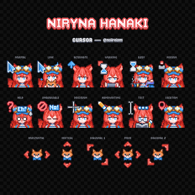 Hakurei Reimu Cursor - KDE Store