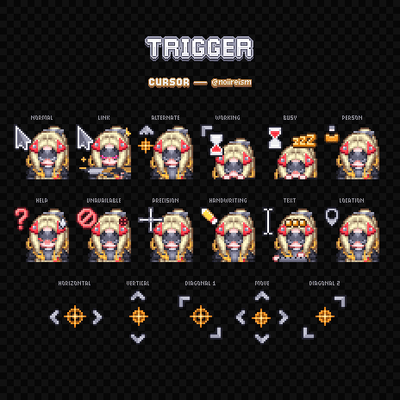 Ellen Joe Cursor - KDE Store