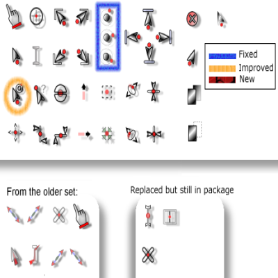 Red Dot Cursors - Cursor Theme for X - KDE Store