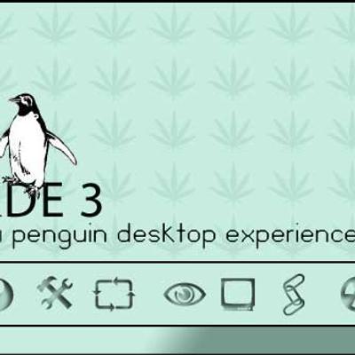 Penguin Desk Splash - KDE Store
