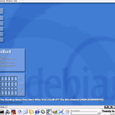 KDE Menu Drop Shadow with Karamba - KDE Store