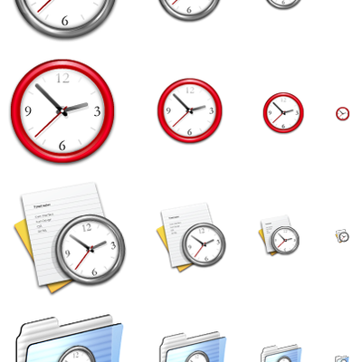 Time Iconset - KDE Store