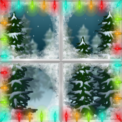 Winter Holiday Window - KDE Store