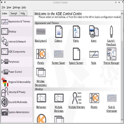 Control Centre idea - KDE Store