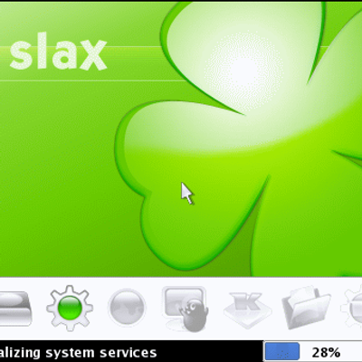 SLAX splash - KDE Store