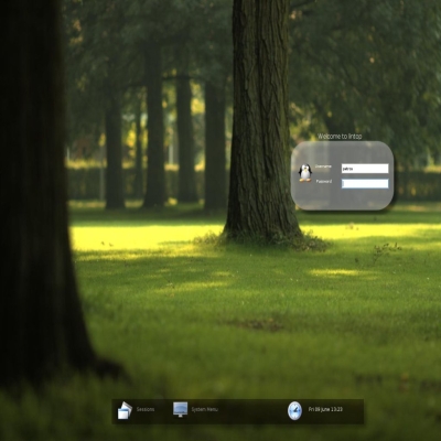 SoftGreen KDM Theme - KDE Store