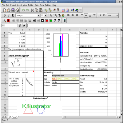 KOffice (KSpread) - KDE Store
