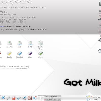 Shots of my Gentoo box w/ kde3.2 - KDE Store