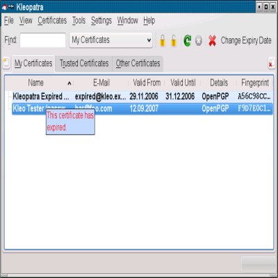 Kleopatra - KDE Store