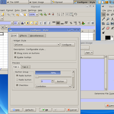 QtCurve debian sid - KDE Store
