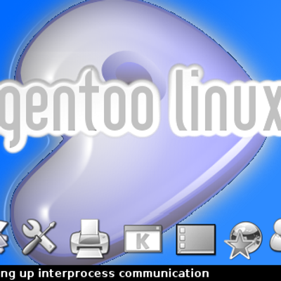 Gentoo-Nuvola KSplash - KDE Store