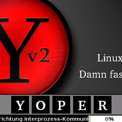 YOPER V2 Splash Screen - KDE Store