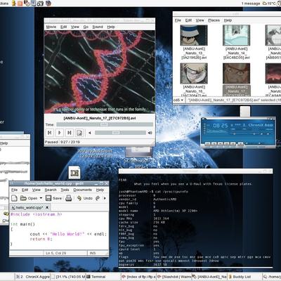 Slackware screenie - KDE Store
