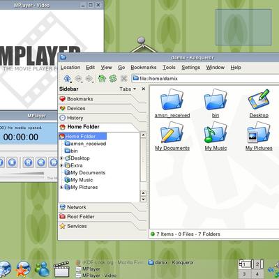 My Current Desktop - KDE Store