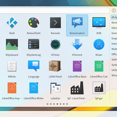 Simple Menu - KDE Store