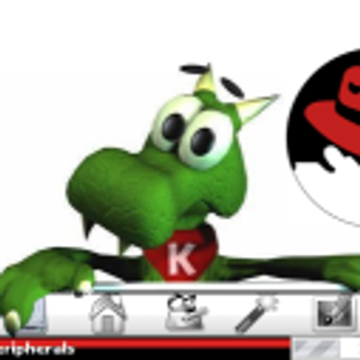 Konqi-Fedora Splash Screen - KDE Store