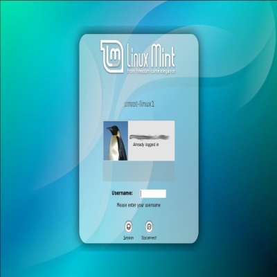 Linux Mint Blue Glass - KDE Store