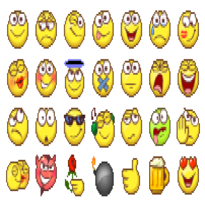 icq5 smileys for SIM (jisp) - KDE Store