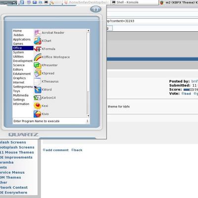 Quartz (KBFX Theme) - KDE Store