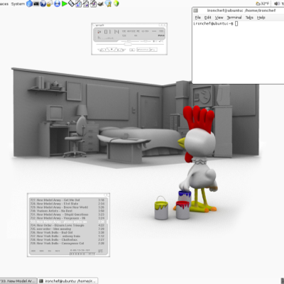 simple ubuntu hoary - KDE Store