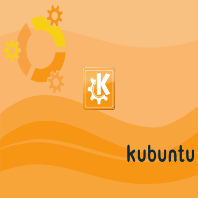 kubuntu orange waves - KDE Store