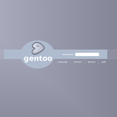 Gentoo GDM Round - KDE Store