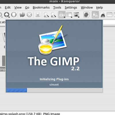 Simple GIMP Splash - KDE Store