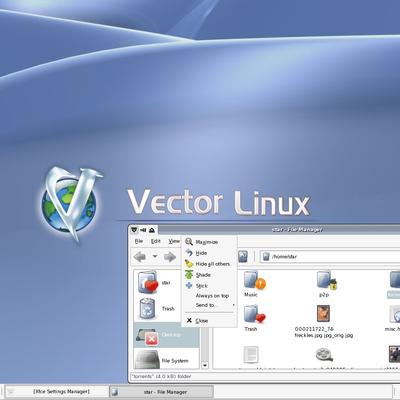 my vector linux - KDE Store