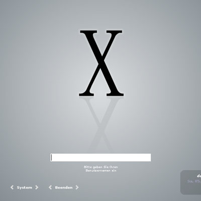 CleanX KDM Theme - KDE Store