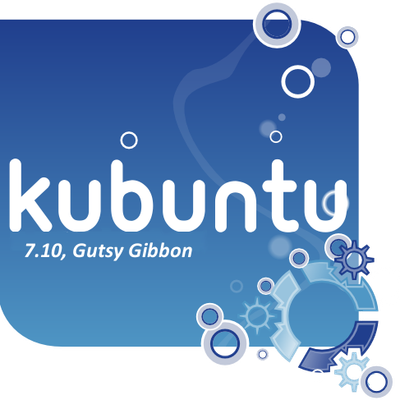 Kbuntu 7.10 (Gutsy) CD/DVD Artwork (Unof - KDE Store