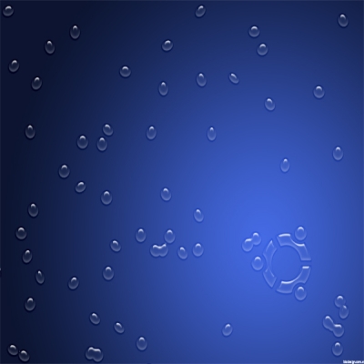 Ubuntu Drop Blue - KDE Store