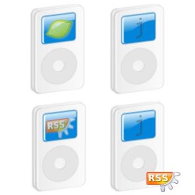 podcast icons (ipodder, jpodder) - KDE Store