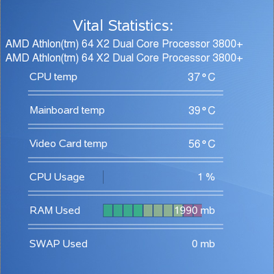 Vital Statistics - KDE Store