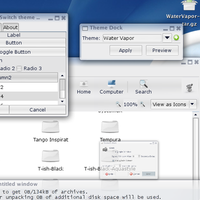 Water Vapor - KDE Store