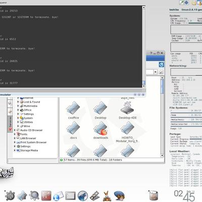 My KDE 3.5.1 Desktop on Gentoo - KDE Store