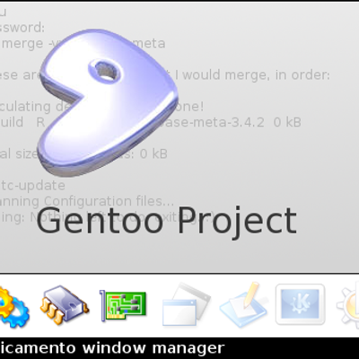 Gentoo Project Splash Screen - KDE Store