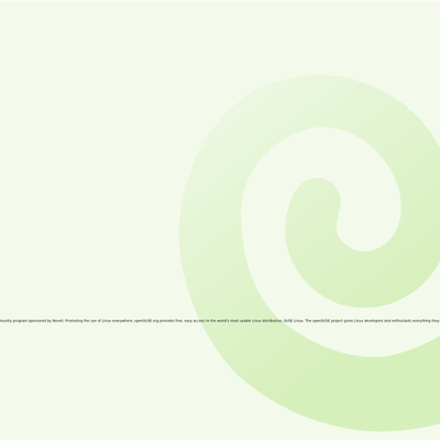 Simple openSUSE - KDE Store