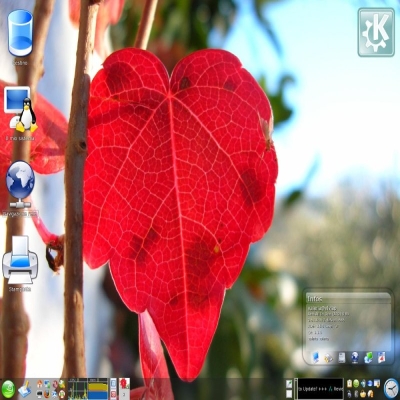 KDE Red Leaf - KDE Store