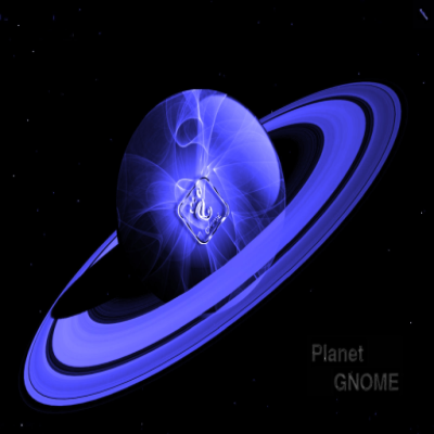 Planet GNOME (Blue) - KDE Store