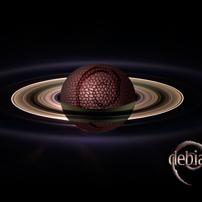 Debian Metal Saturn - KDE Store